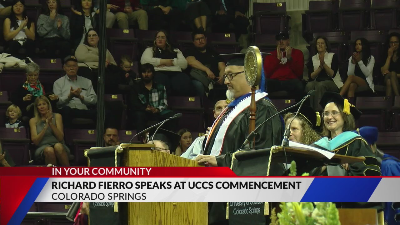 Richard Fierro speaks at UCCS Fall Commencement – FOX21 News Colorado