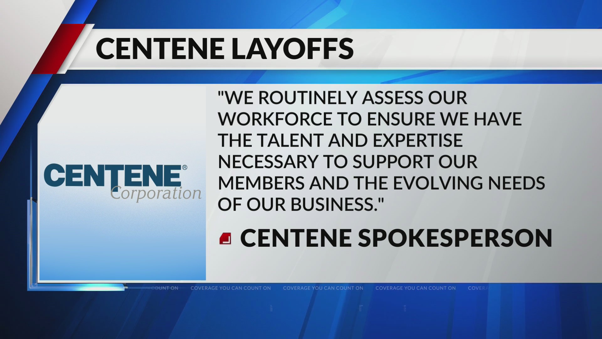 Centene to cut 3% of workforce; St. Louis impact unknown – FOX 2