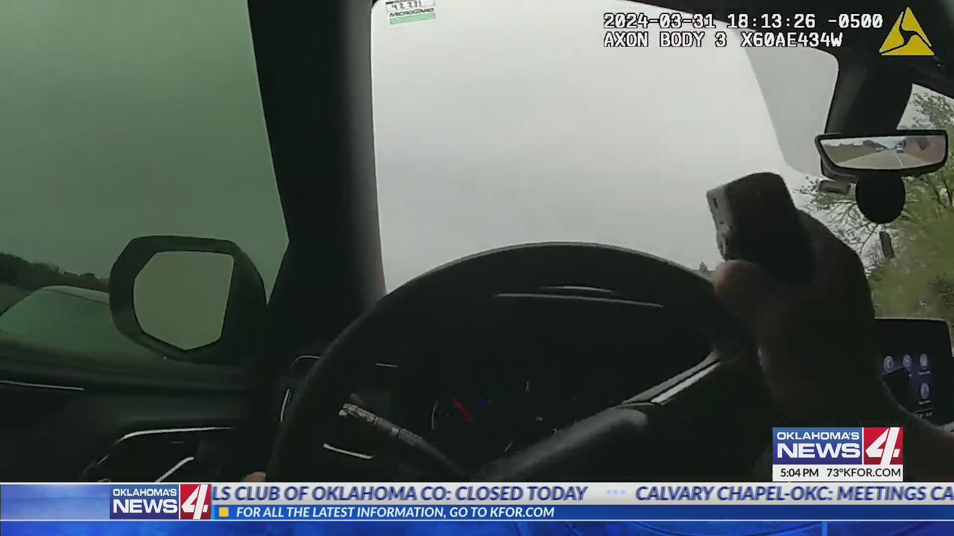 Easter chase ends with driver in handcuffs – KFOR.com Oklahoma City