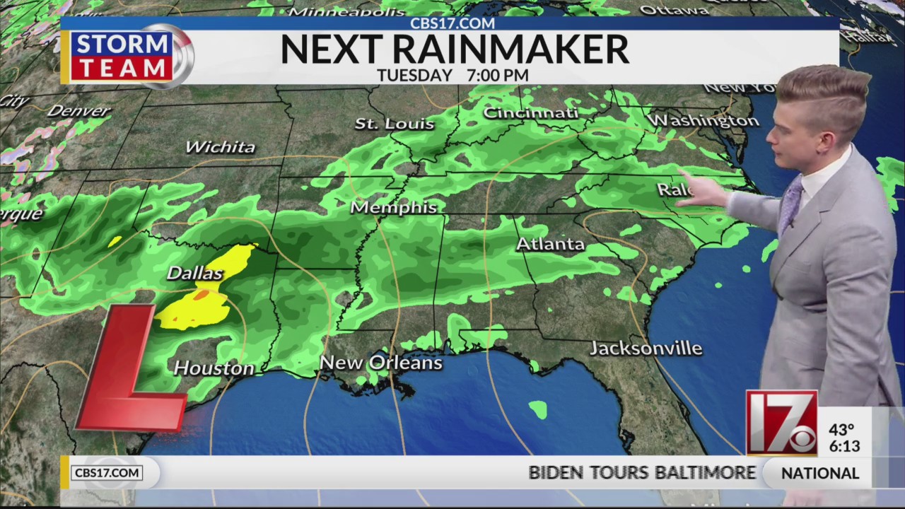 Saturday Morning Storm Team Weather Forecast – CBS17.com