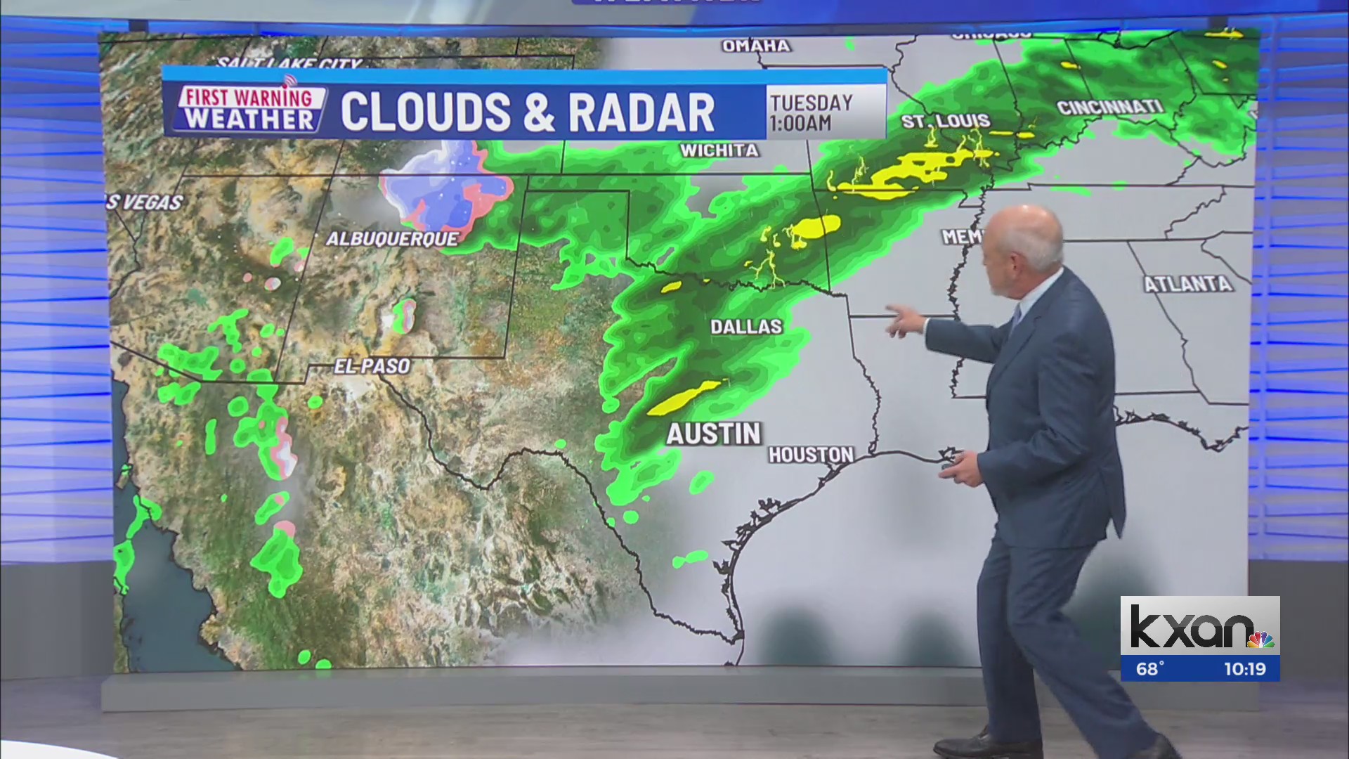 First Warning Weather with Jim Spencer – KXAN Austin