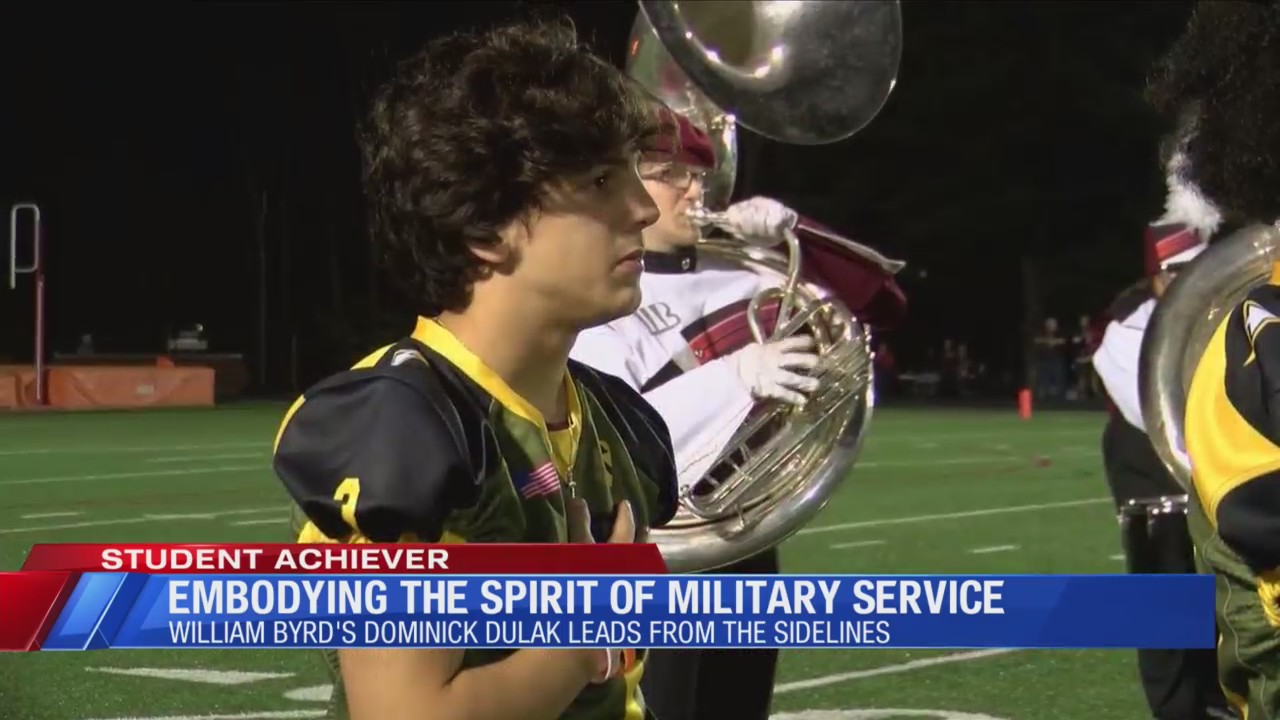 Student Achiever: William Byrd’s Dominick Dulak – WFXRtv