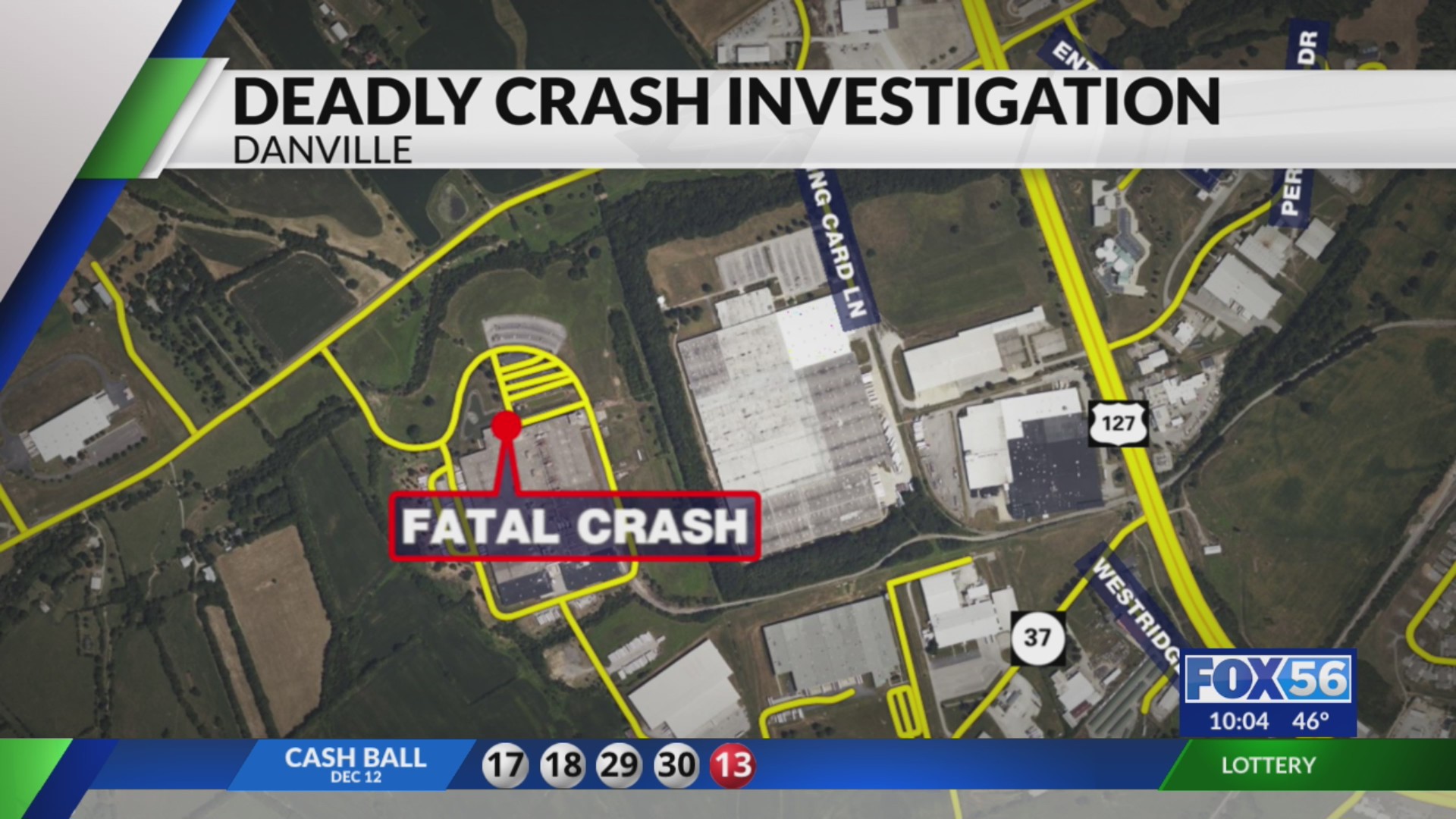 18-year-old dead in single-vehicle crash in Danville – FOX 56 News
