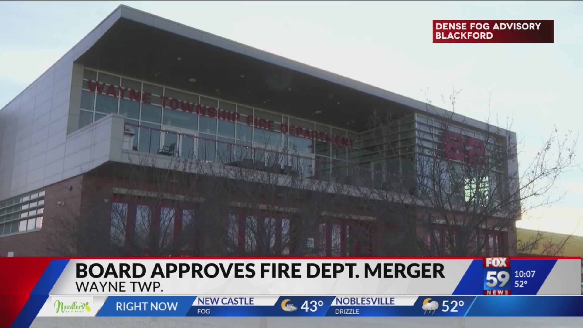 Wayne Township officials approve merger with IFD – Fox 59