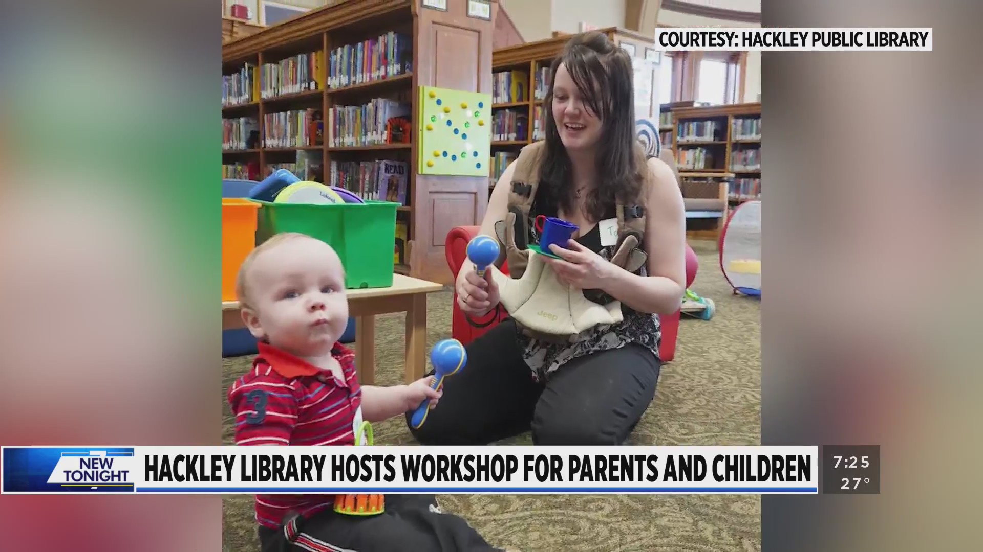 Hackley Library hosts workshop for parents and children – WOODTV.com