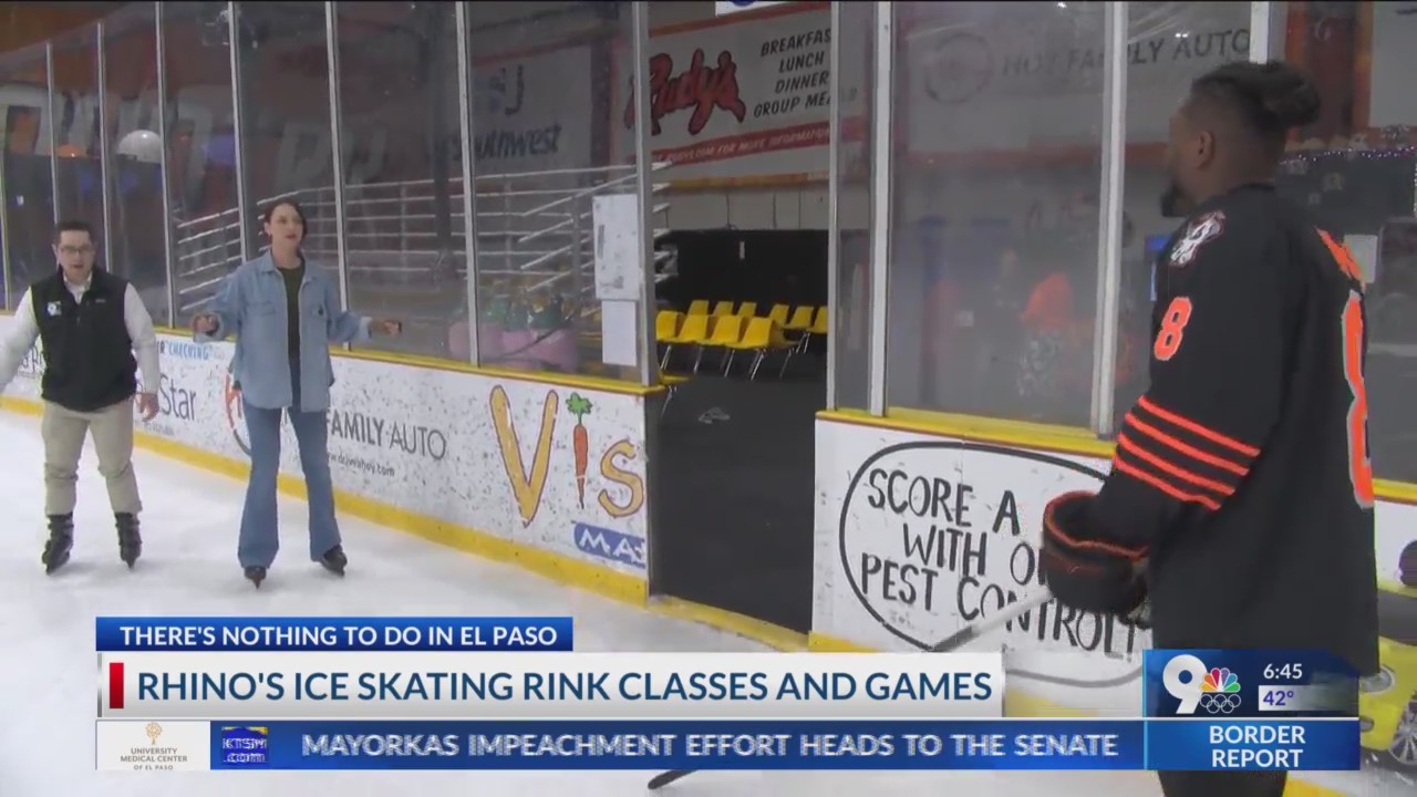 There’s Nothing to do in El Paso: Ice skating at the Rhinos rink – KTSM ...