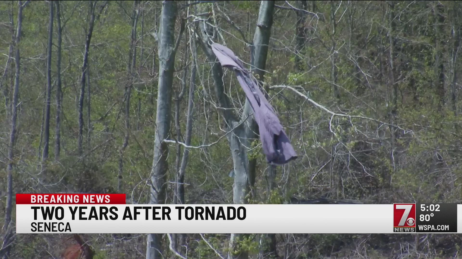 Wednesday marks two years since a deadly tornado in Seneca – WSPA 7NEWS