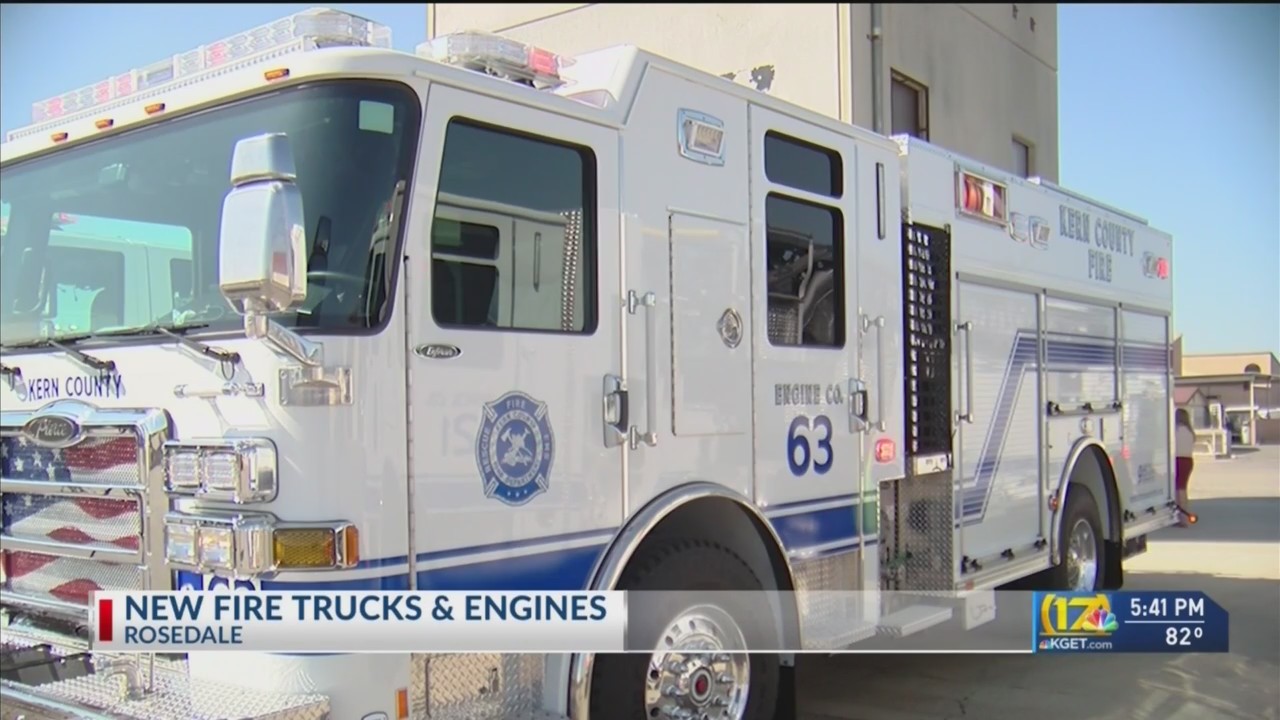 Kern County Fire Department gets new fire trucks and engines – KGET 17 News