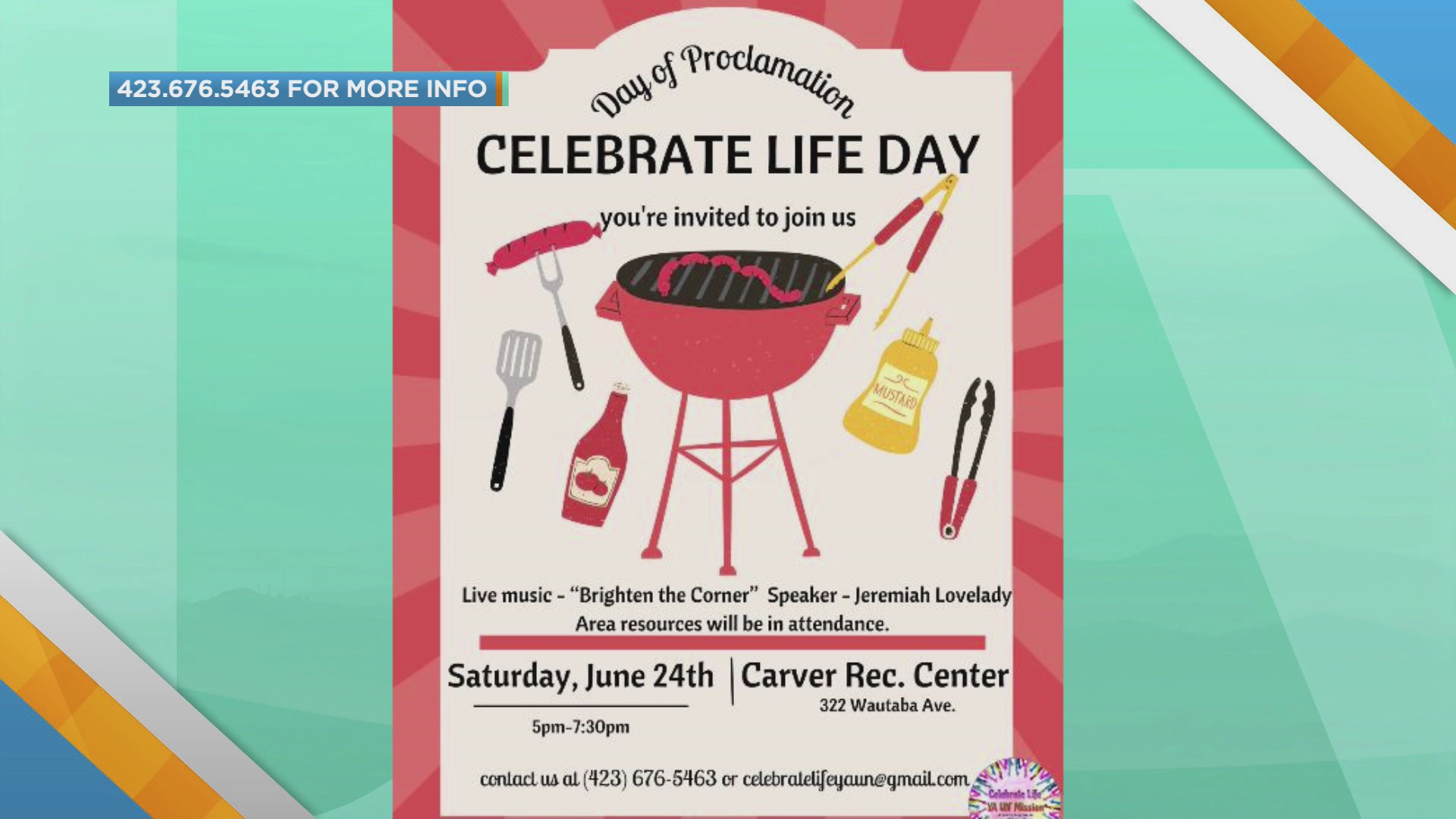 Celebrate Life Day coming up tomorrow in Johnson City – WJHL | Tri ...