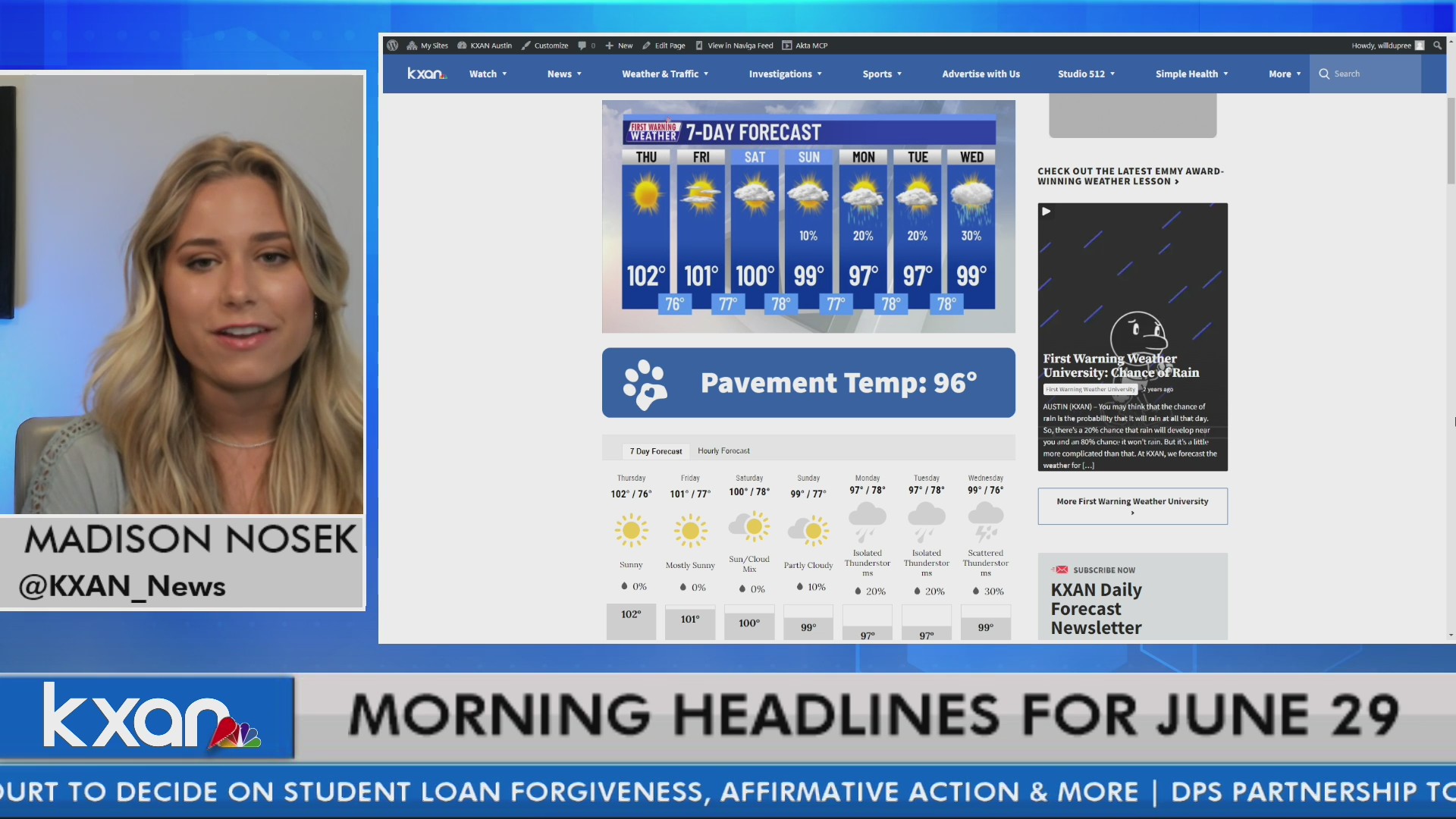 Recap of Thursday’s morning headlines – KXAN Austin
