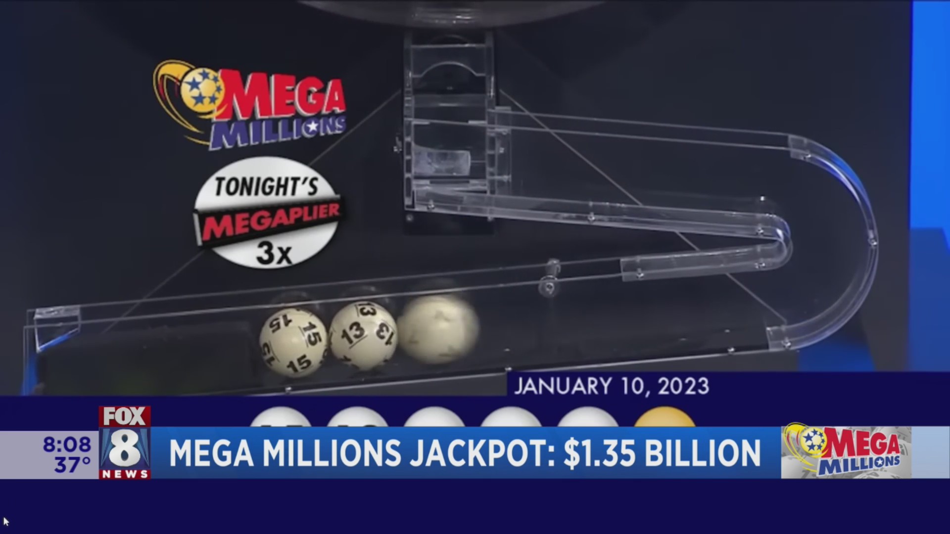 Mega Millions jackpot now at $1.35B – Fox 8 Cleveland WJW