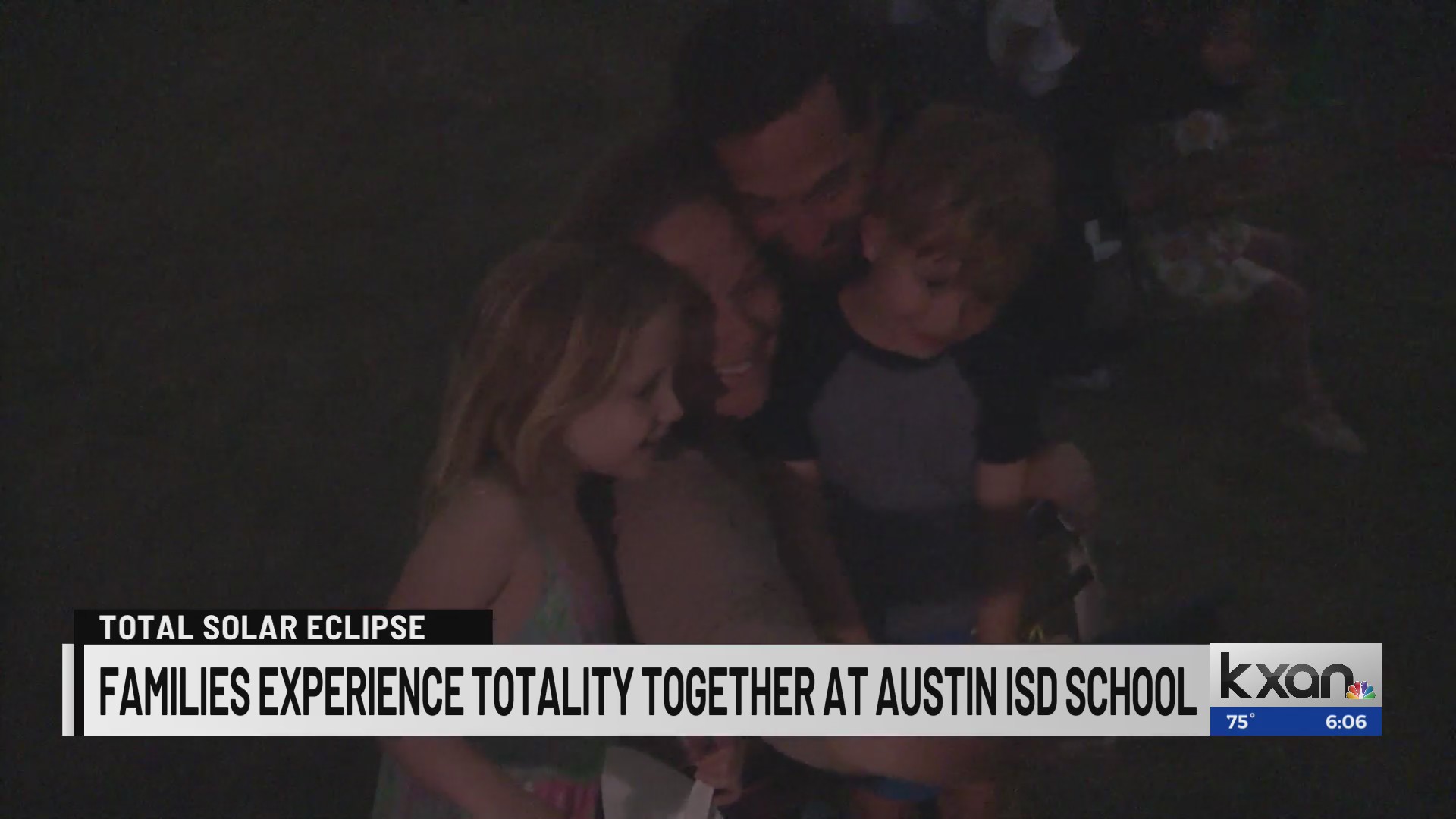 Austin ISD families share once in a lifetime moment during solar eclipse – KXAN Austin