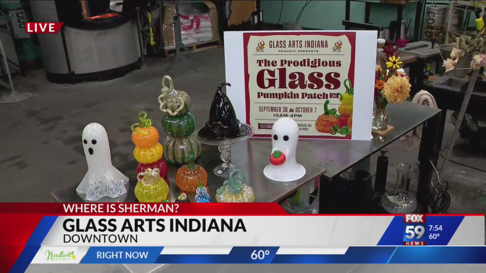 Where is Sherman: Glass Arts Indiana – Fox 59