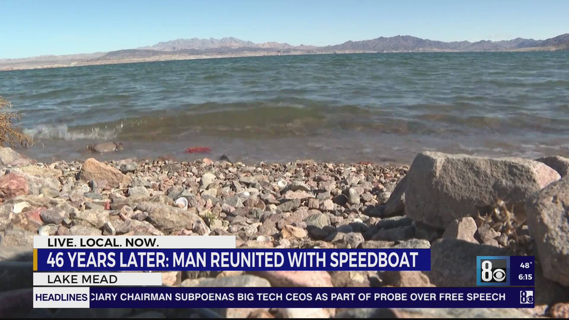 Sunken Lake Mead history exposed after 46 years by owner visiting his ...