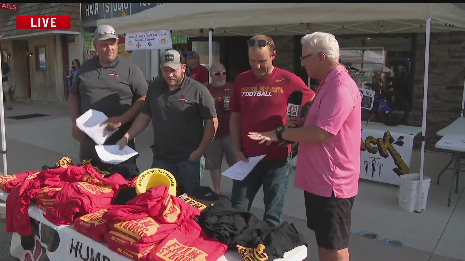 Hog trivia with Ed Wilson in Humboldt for RVTV – who13.com