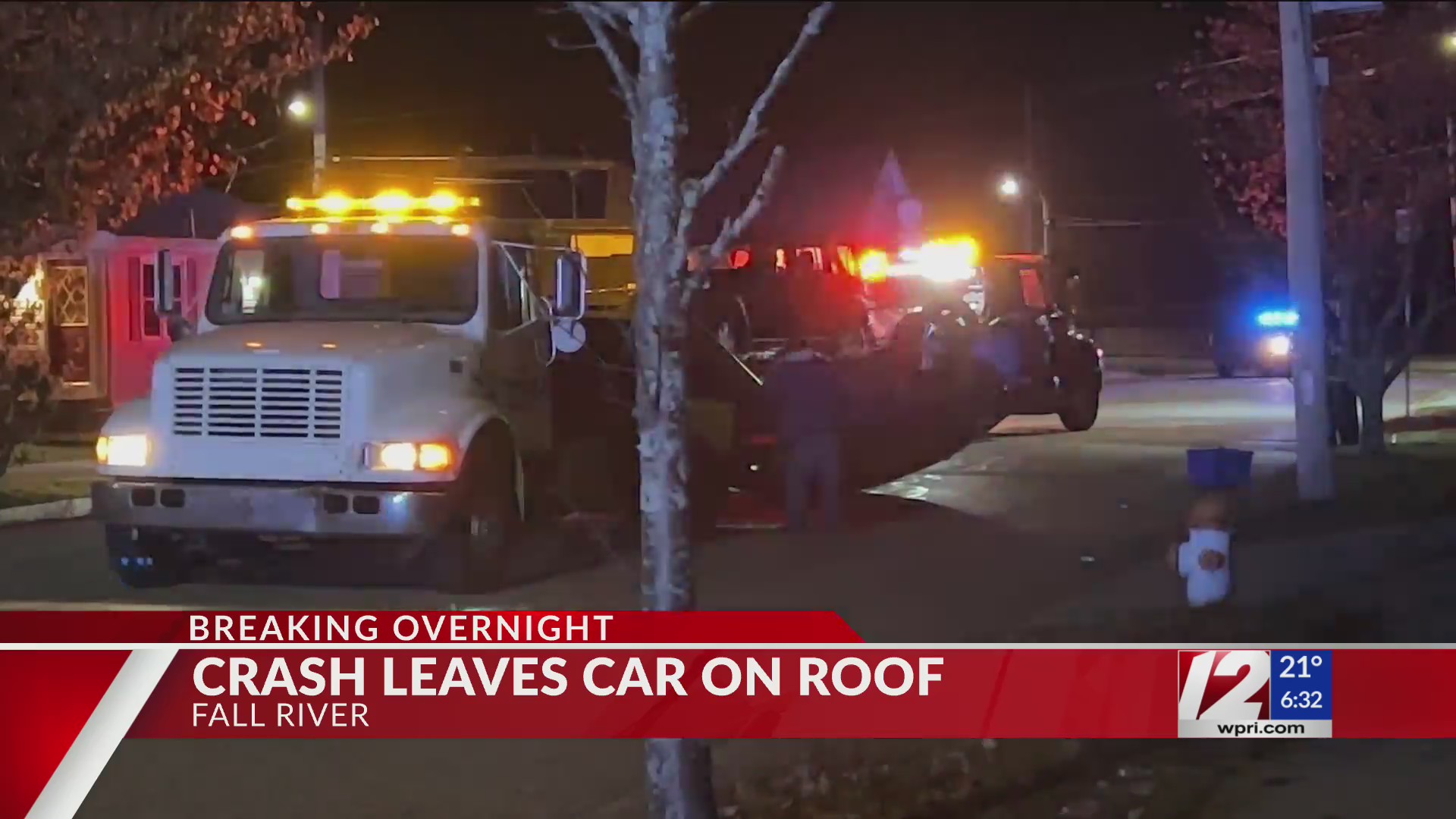 Crews respond to Fall River rollover – WPRI.com