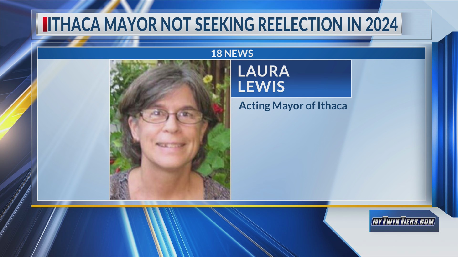 Ithaca Mayor Lewis won’t seek reelection in 2024 – WETM – MyTwinTiers.com