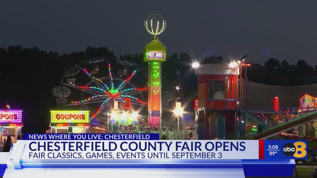 Chesterfield County Fair returns for 111th anniversary – WRIC ABC 8News