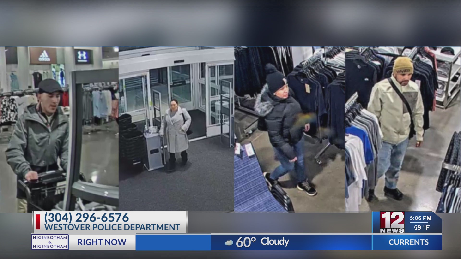 Westover Police need help identifying 4 people – WBOY.com