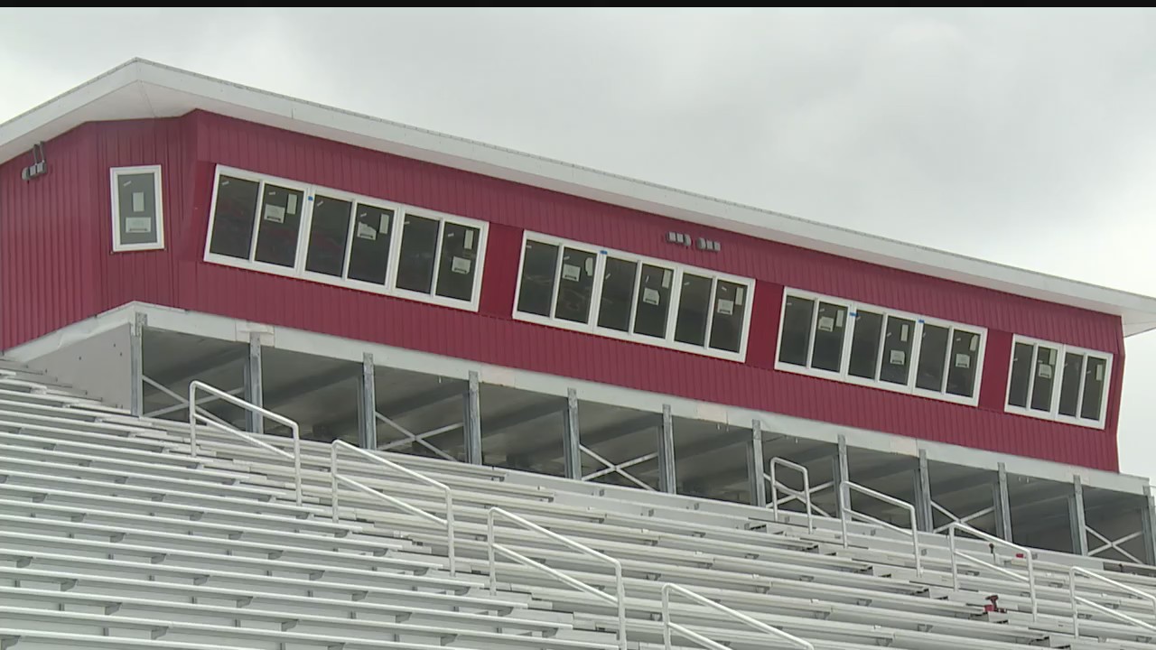 New press box added to Austintown Fitch stadium – WKBN.com