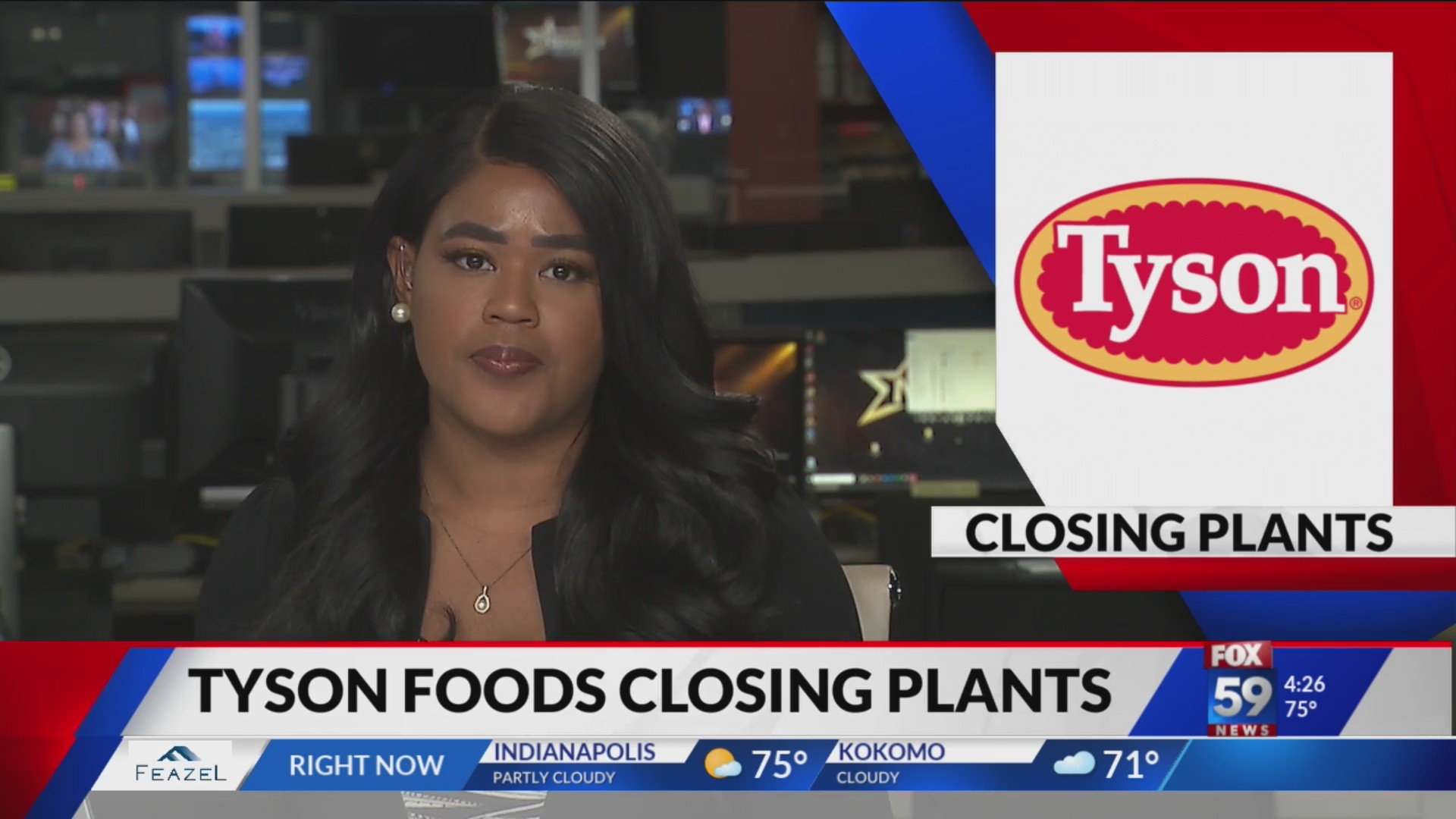Tyson Foods closing 4 chicken processing plants, including Indiana ...