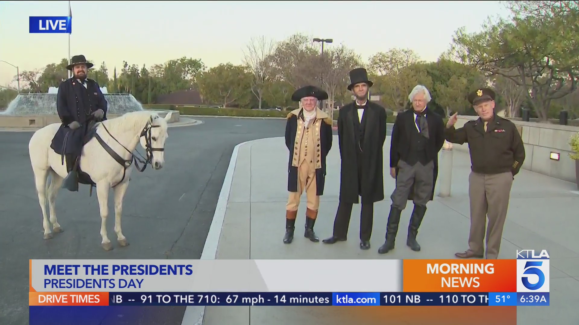 Presidents Day 2023 (6 a.m.) – KTLA