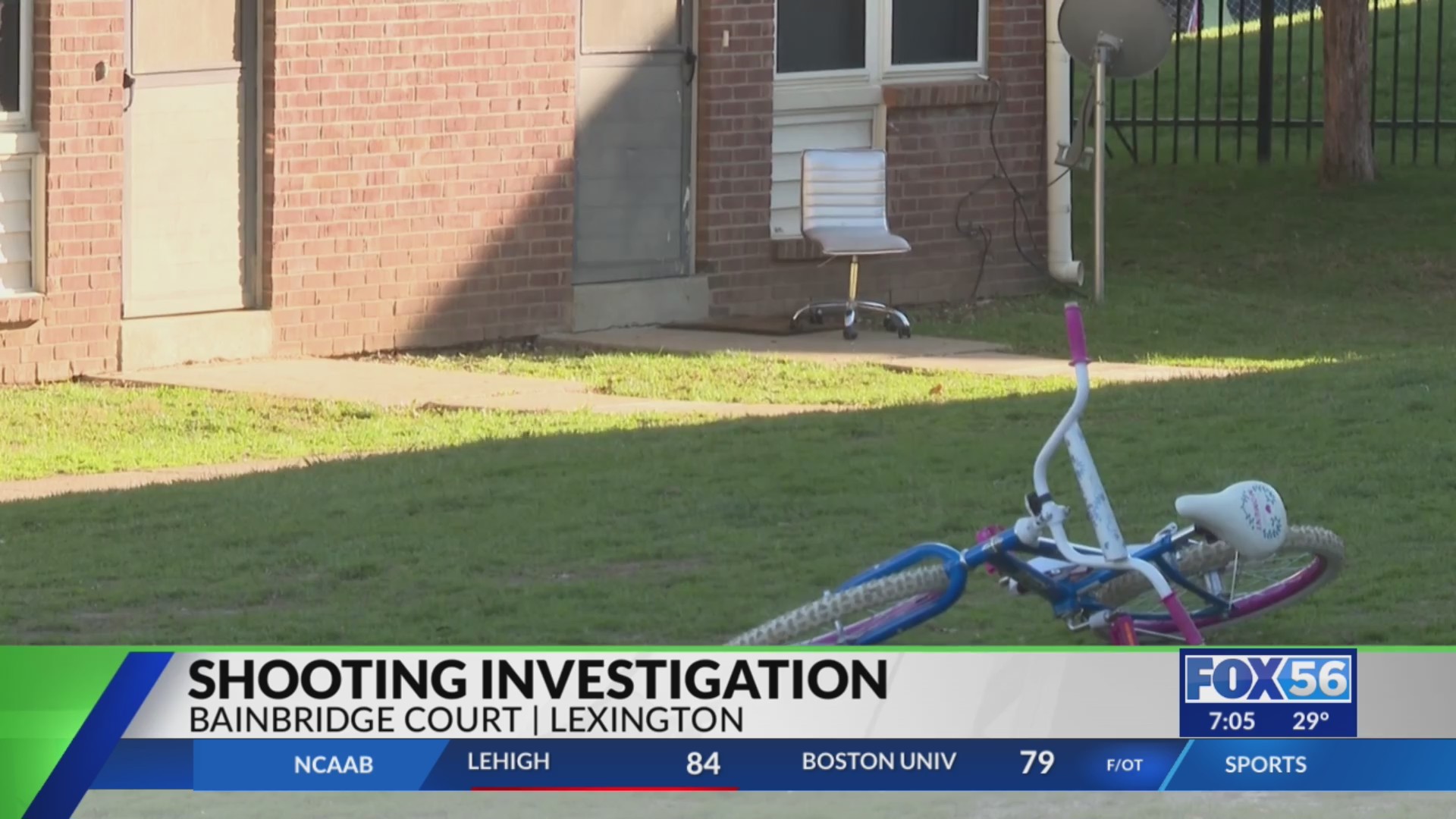 Lexington apartments damaged after exchange of gunfire – FOX 56 News