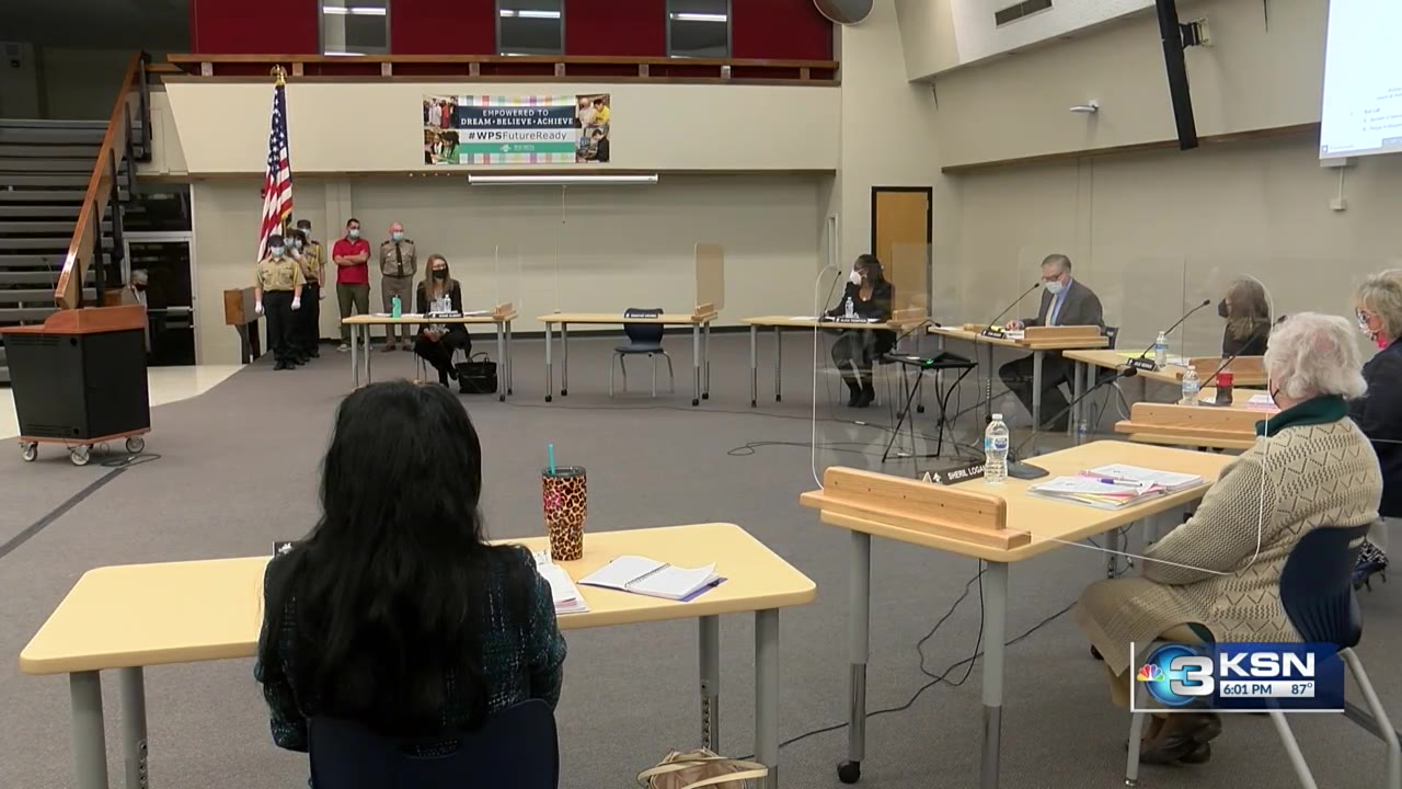 USD 259 BOE discussing a potential change to how members are elected ...