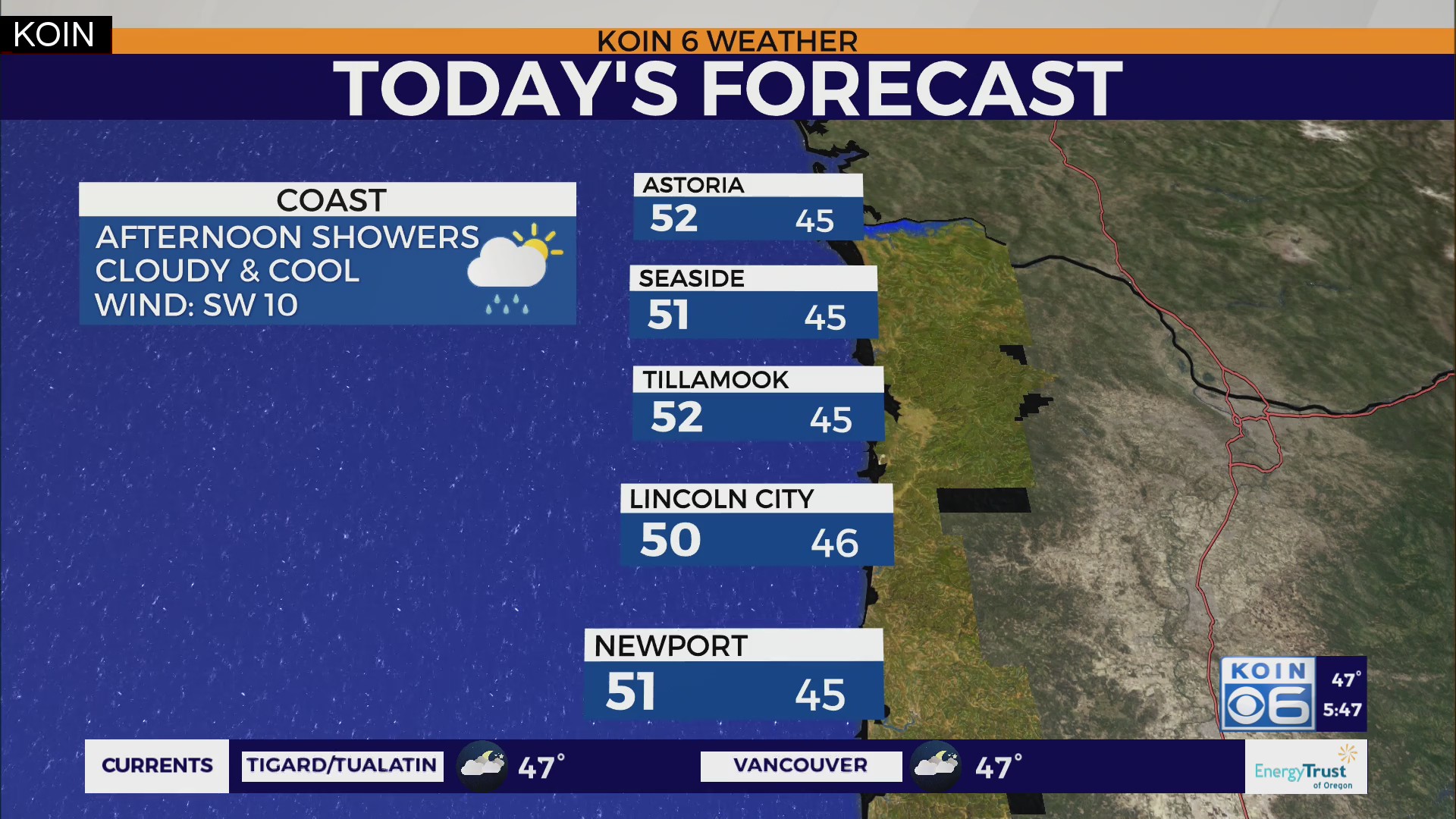 Weather forecast: A drier end to a rainy week in Portland – KOIN.com