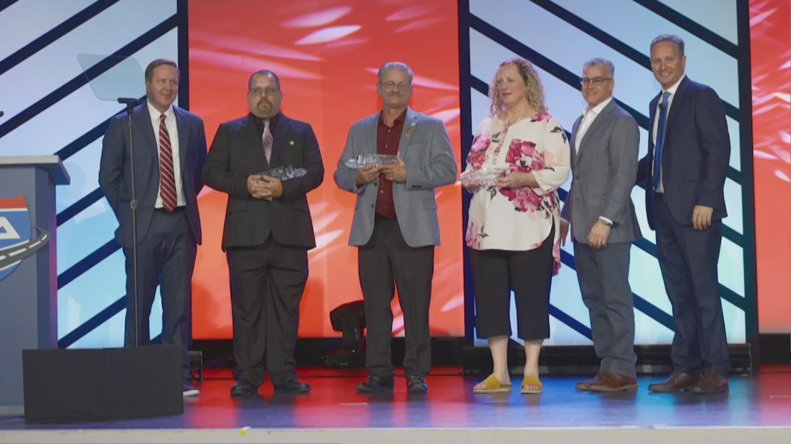 Highway Angels: Truck drivers recognized for saving lives | Morning in ...