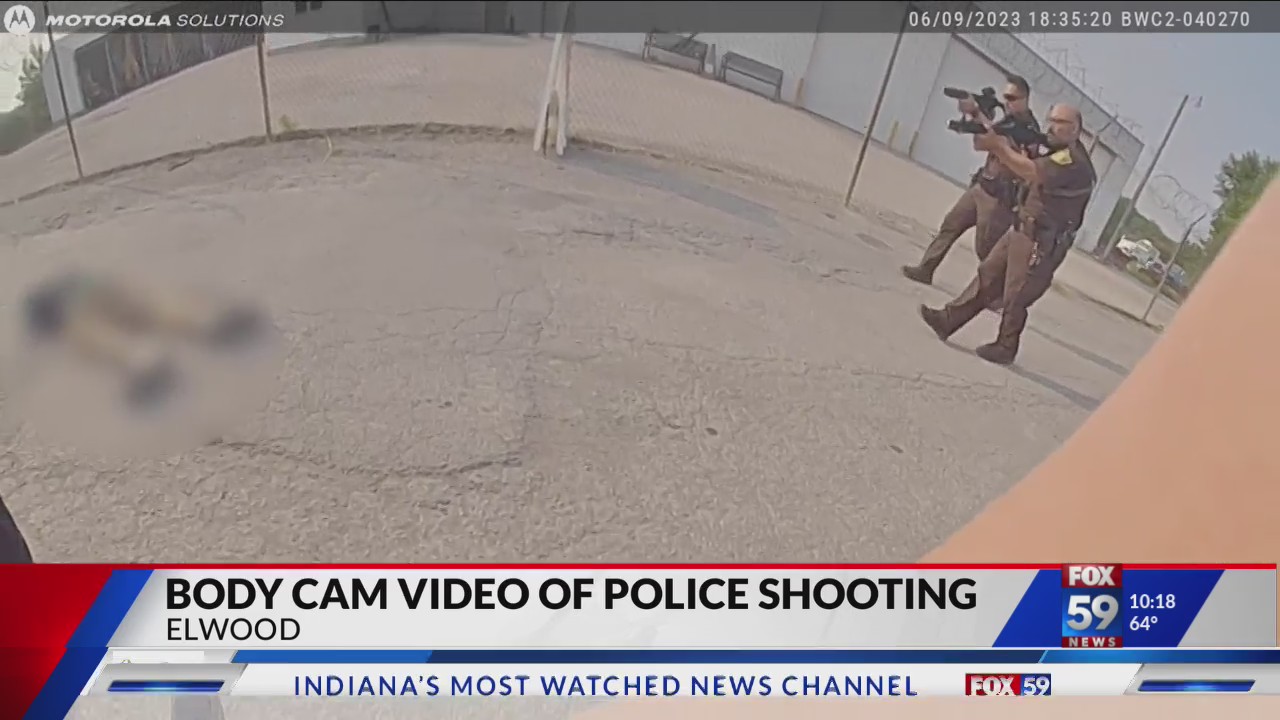 Elwood PD releases bodycam footage of officer-involved shooting – Fox 59