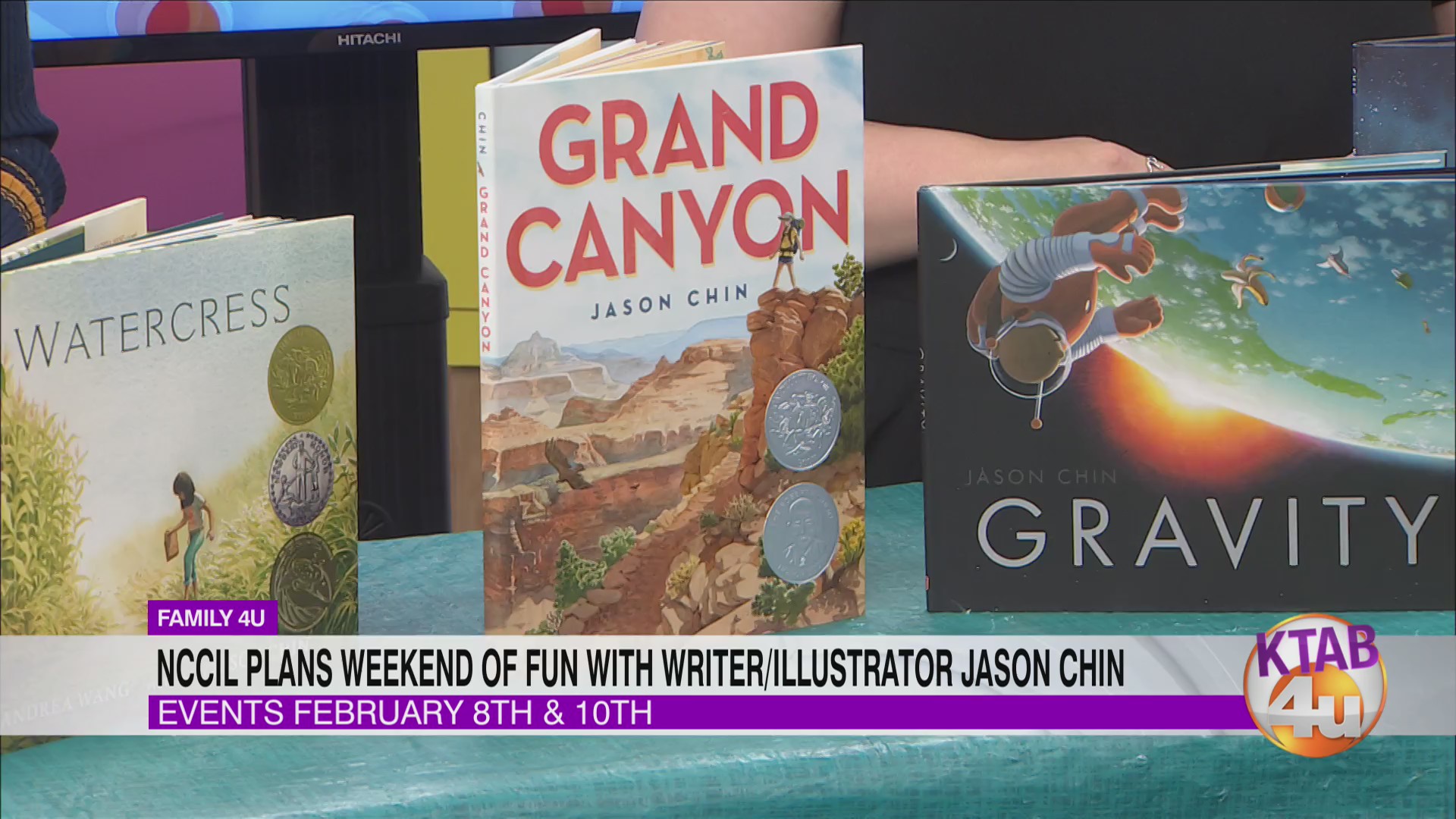 NCCIL plans weekend of fun with writer and illustrator Jason Chin ...