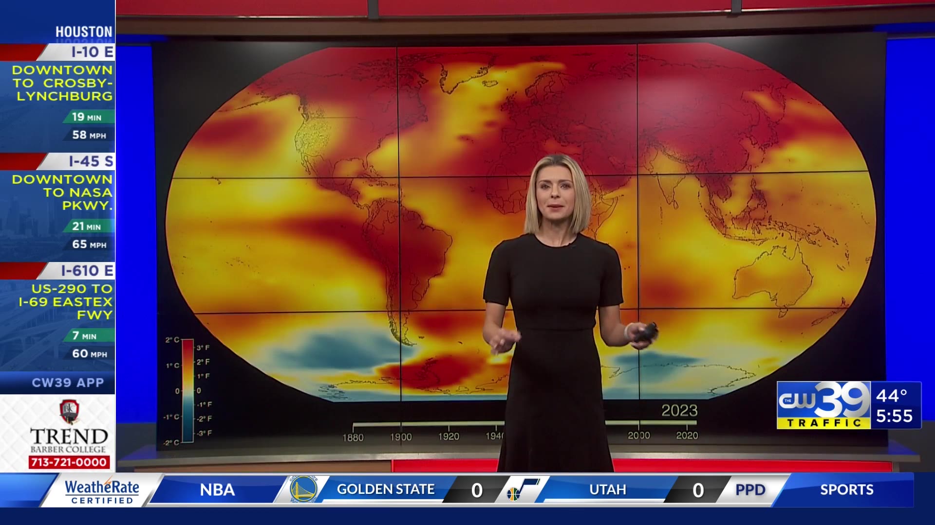 Meteorologist Carrigan Chauvin speaks with Doug Morton from the Space ...