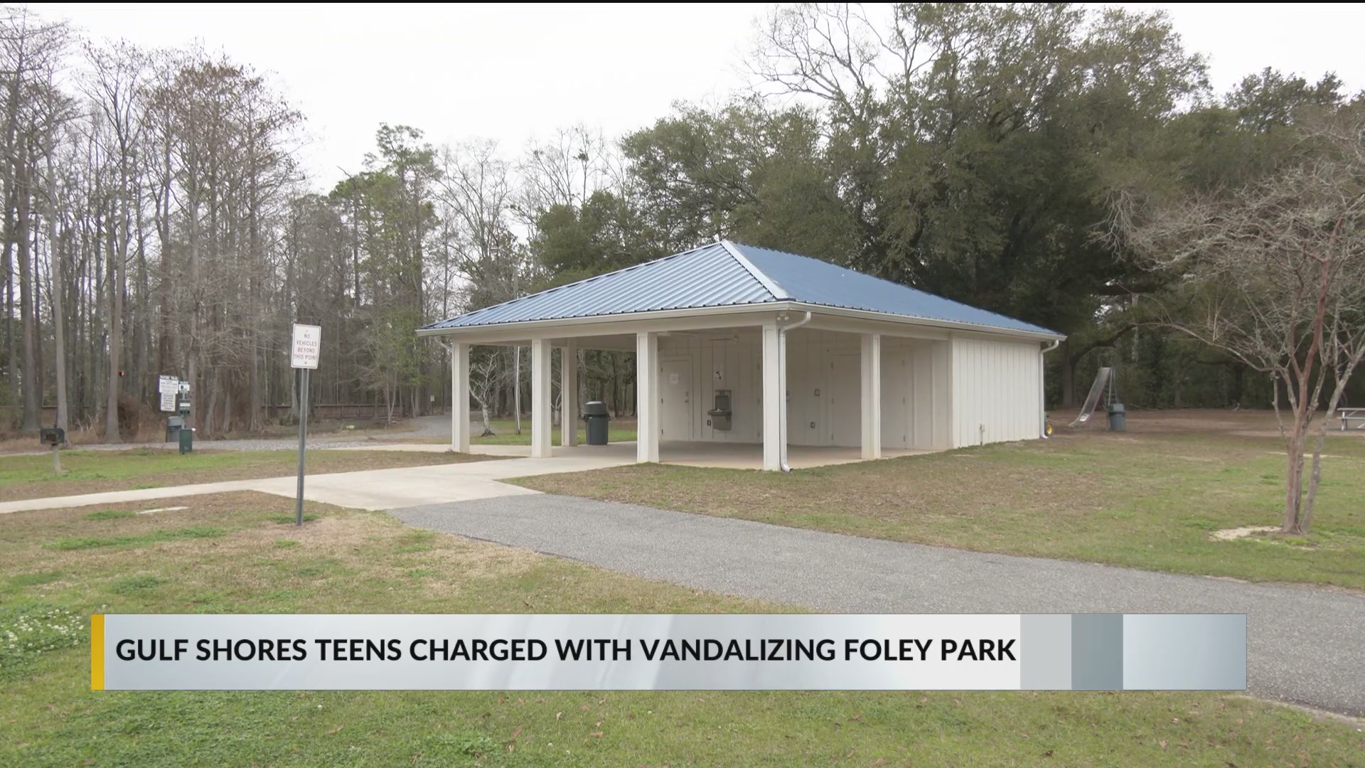 UPDATE: 4 kids vandalized Foley park restroom, ‘rolled’ building (Foley ...