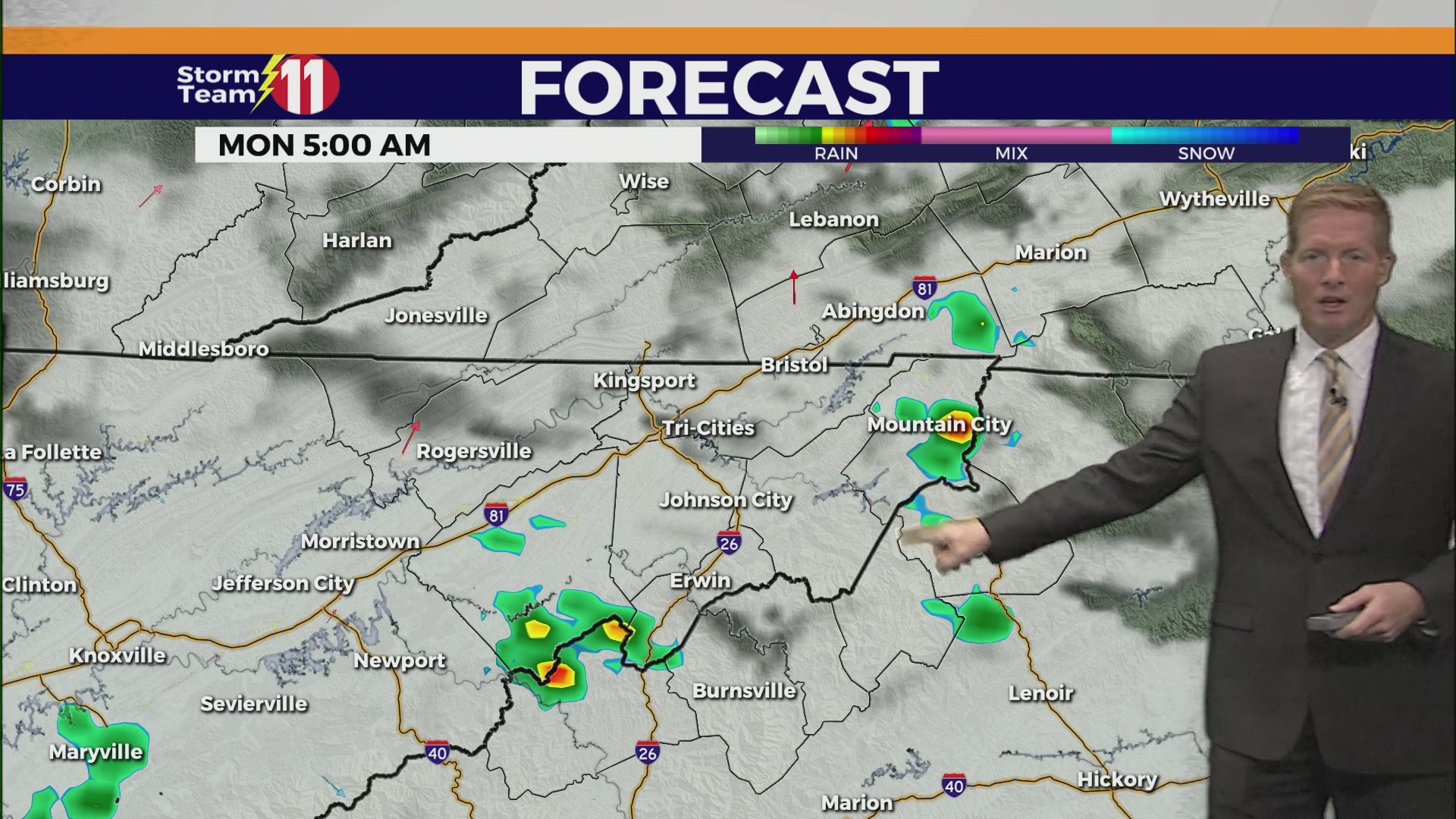 Latest Storm Team 11 Forecast – WJHL | Tri-Cities News & Weather