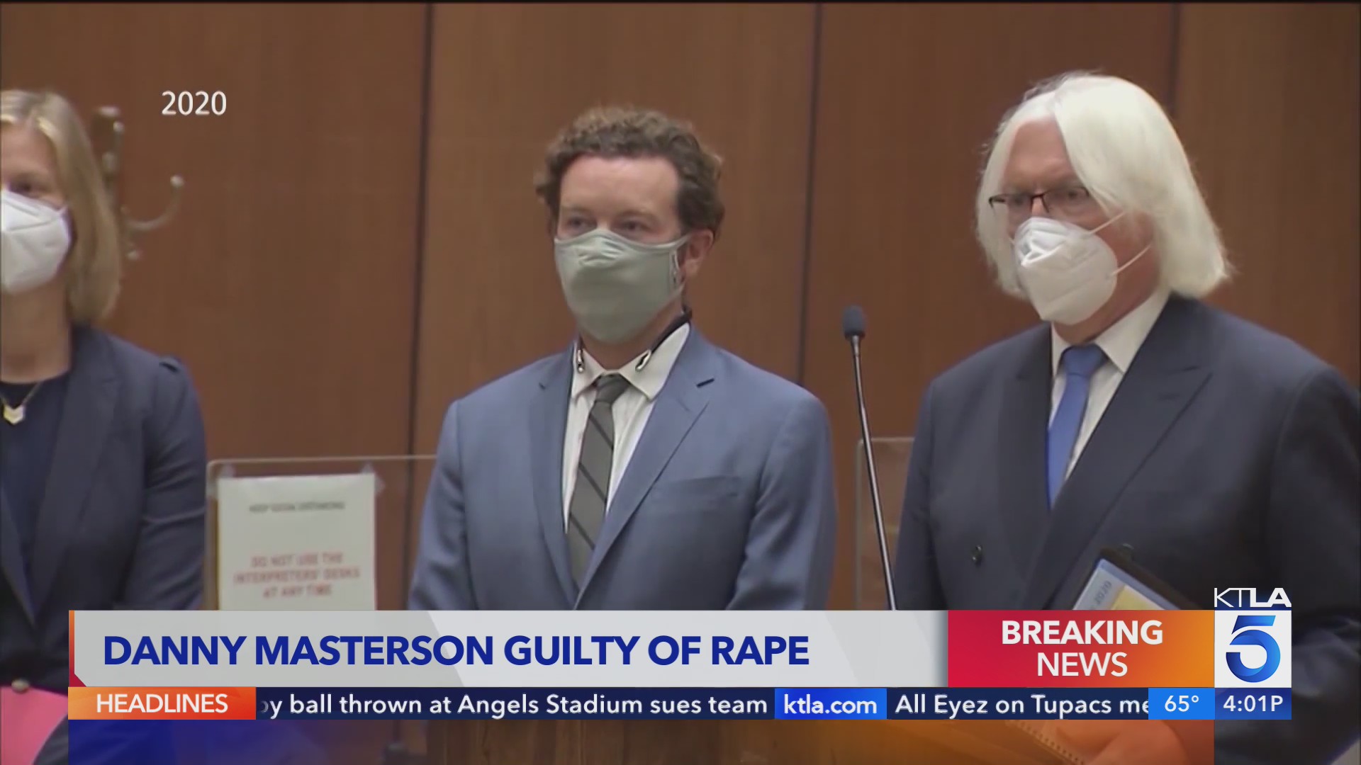 Danny Masterson found guilty of 2 rape counts in L.A. retrial – KTLA