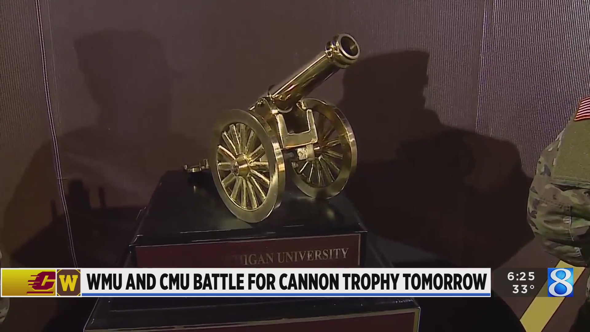 WMU and CMU battle for cannon trophy Wednesday – WOODTV.com