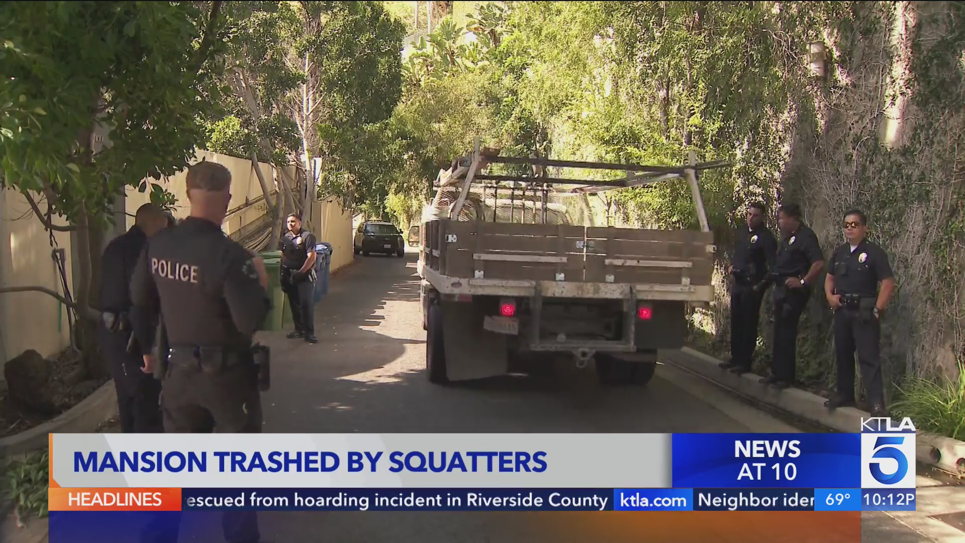 Hollywood Hills Mansion filled with squatters – WBOY.com