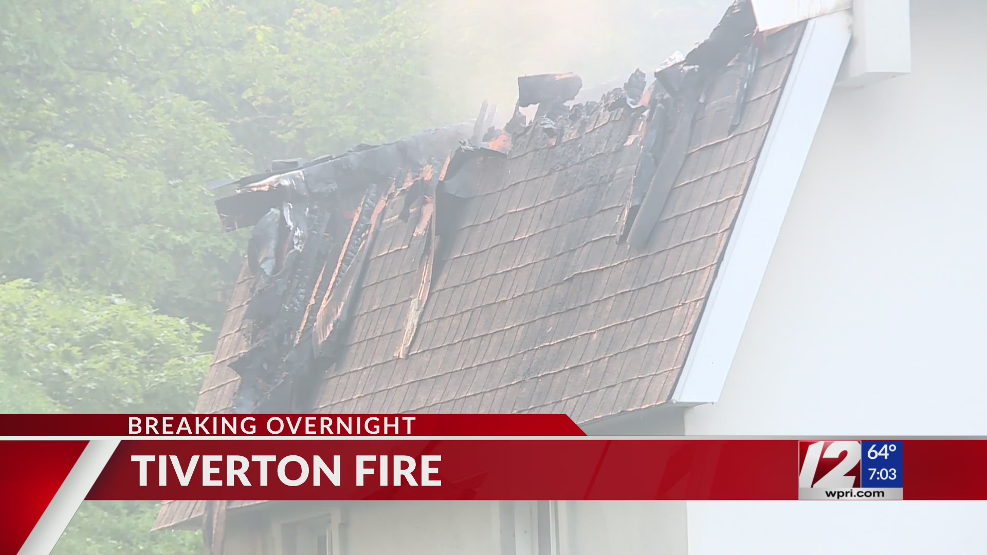 1 hospitalized in Tiverton house fire – WPRI.com