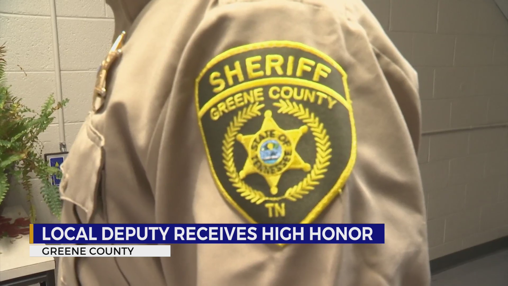 Greene Co. Sheriff’s deputy receives statewide recognition – WJHL | Tri ...