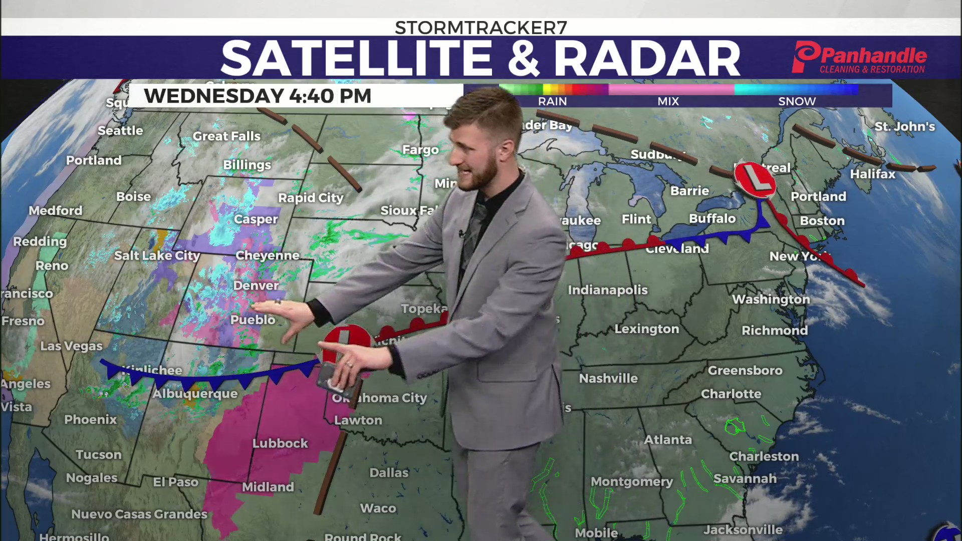 Warmer weather leads to rain Thursday night – WTRF