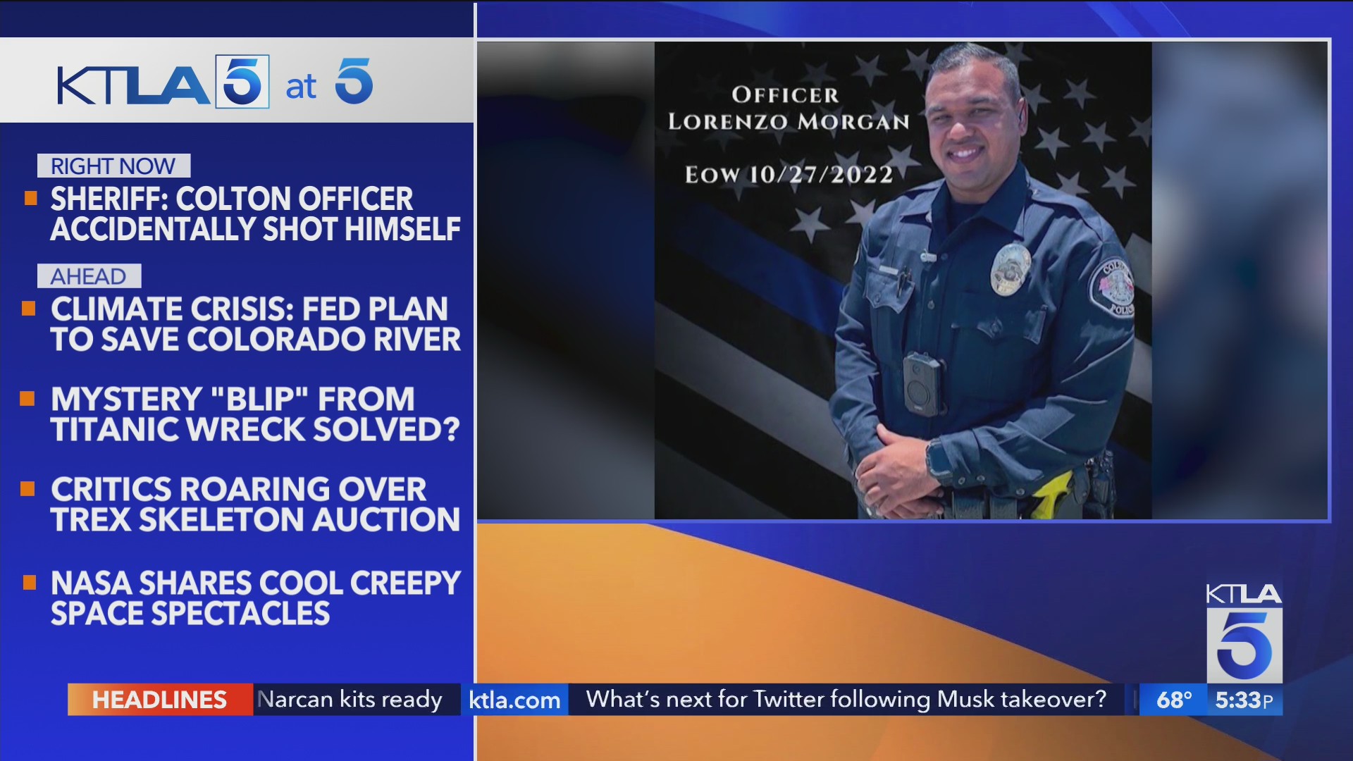 New details released in accidental shooting that killed Colton Police ...