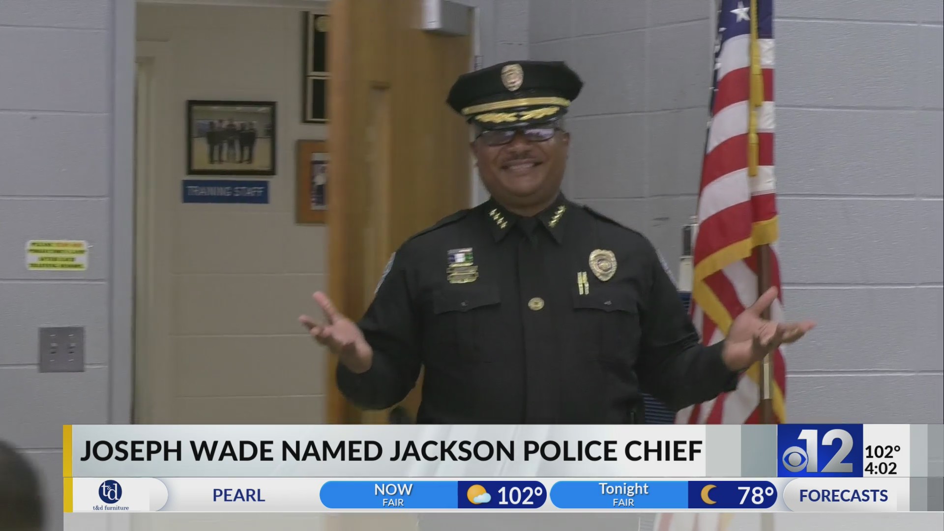 Joseph Wade named Jackson Police Chief – WJTV