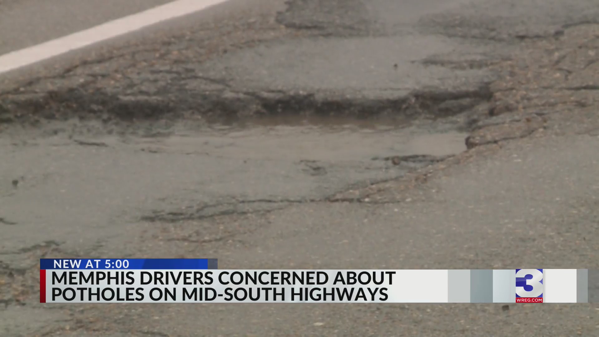 Winter storms leave Memphis roadways filled with potholes – WREG.com