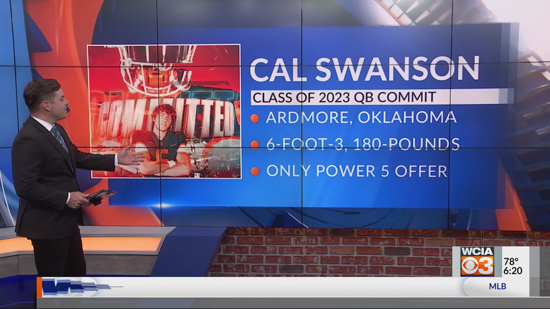 Quarterback Cal Swanson commits to Illini – WCIA.com