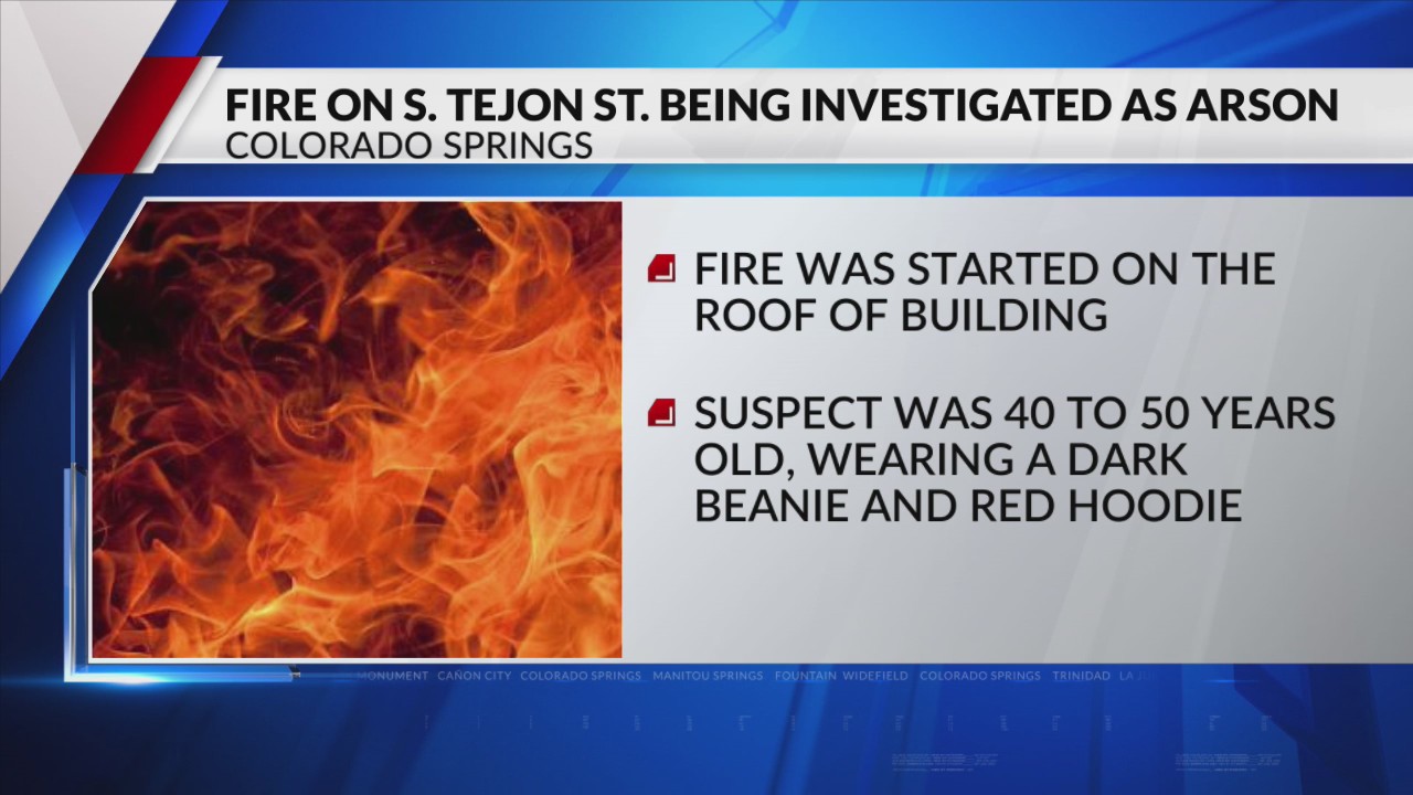 CSPD: Fire on S. Tejon St. being investigated as arson – FOX21 News ...