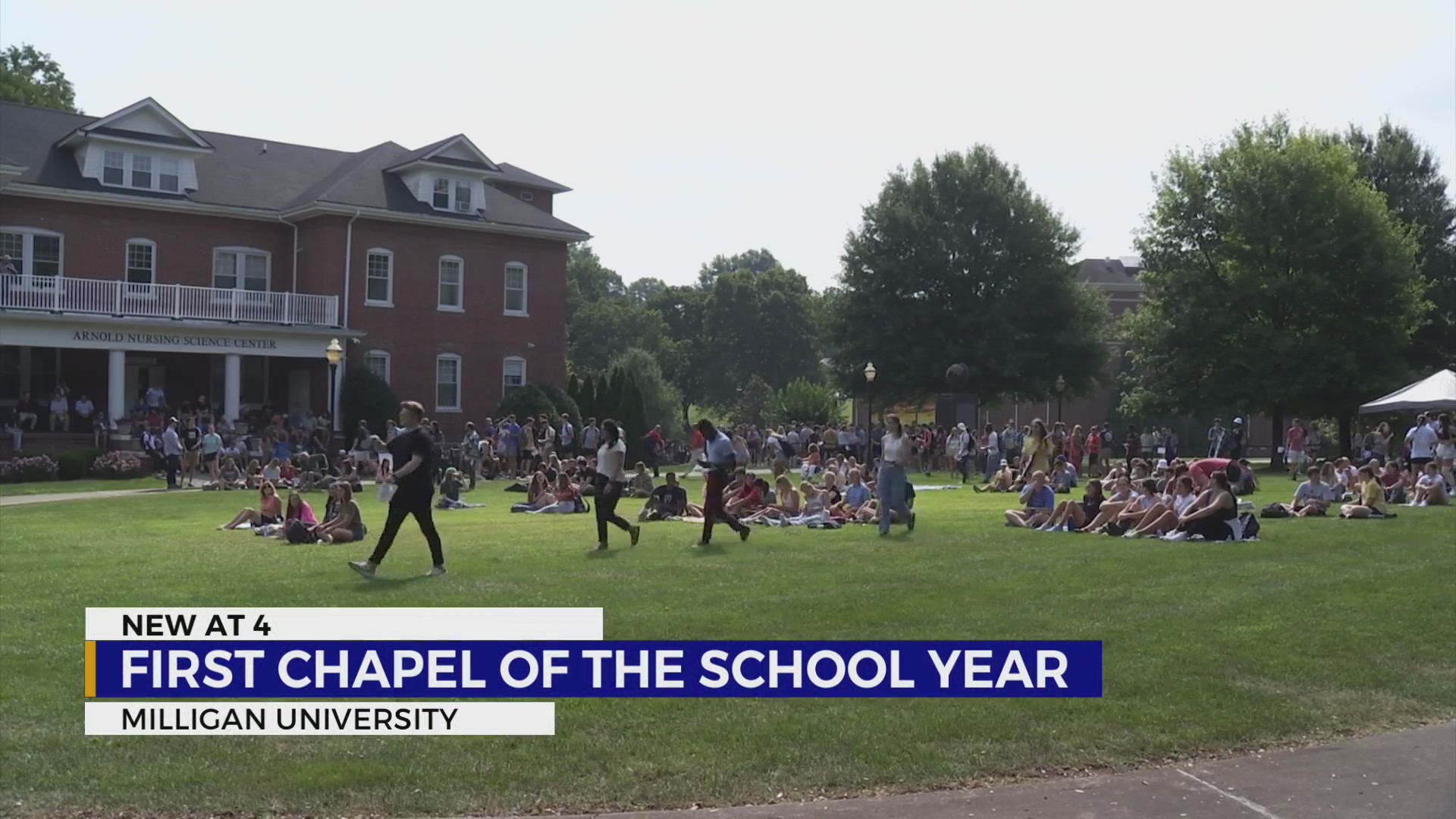 Milligan University hosts first chapel service of school year – WJHL ...