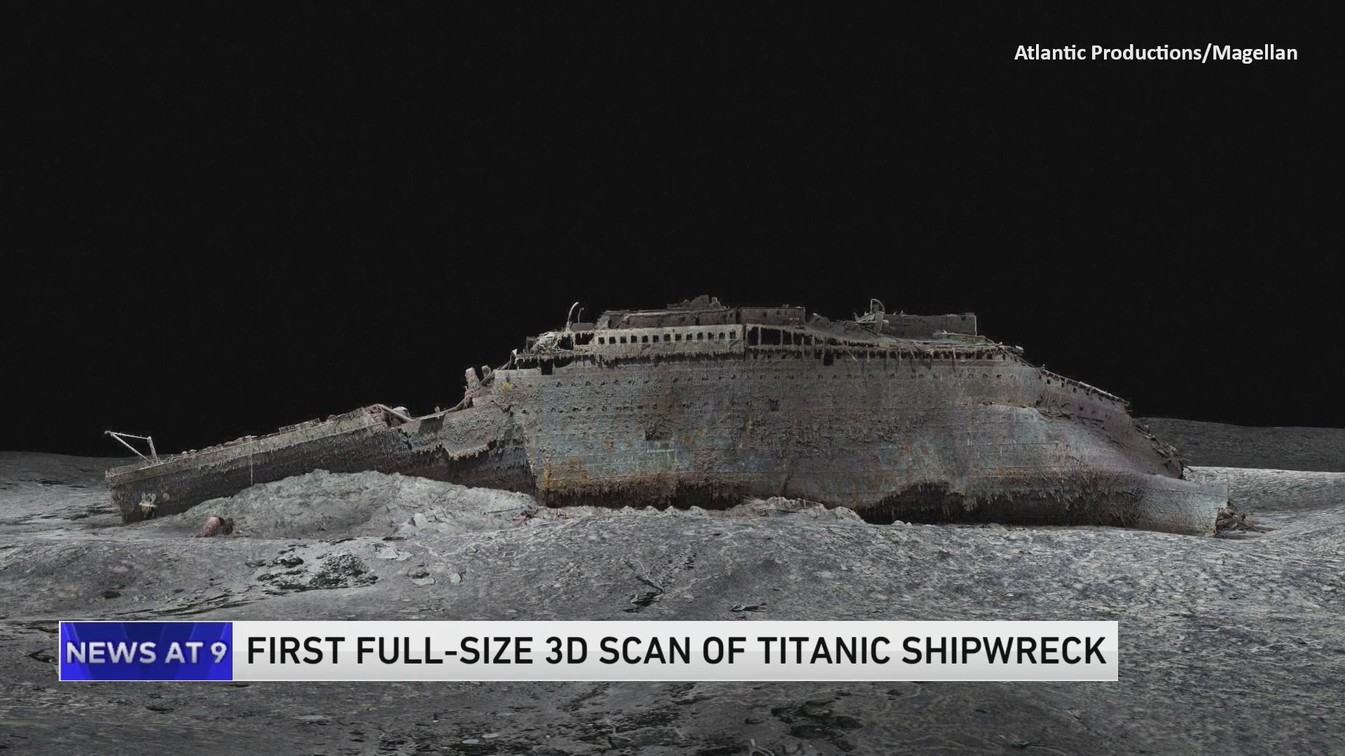 First full-size 3D scan of Titanic shows shipwreck in new light – WGN-TV