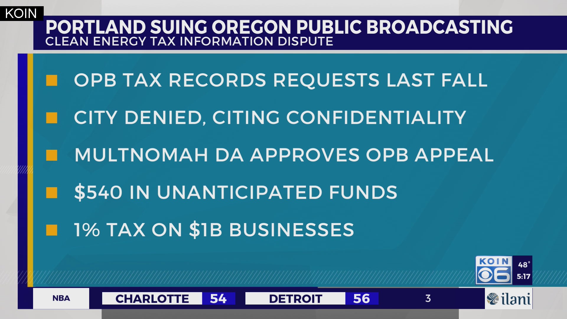 City of Portland suing OPB – KOIN.com