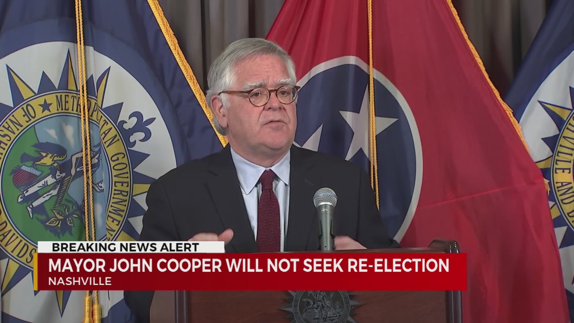 Mayor Cooper will not seek re-election – WKRN News 2